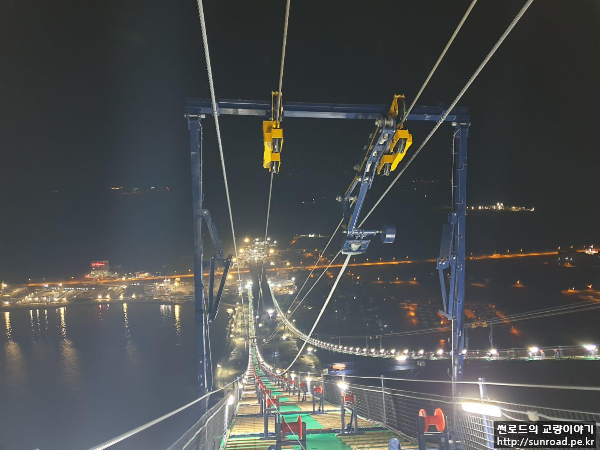 차낙칼레 교량 Main Cable 가설 1 (2021.02)