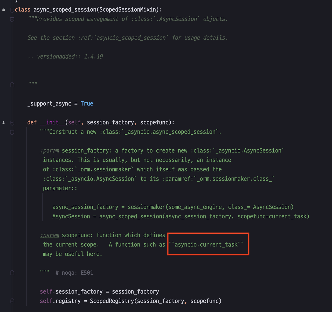 [SQLAlchemy] async_scoped_session과 context-local :: Jay's Code Factory