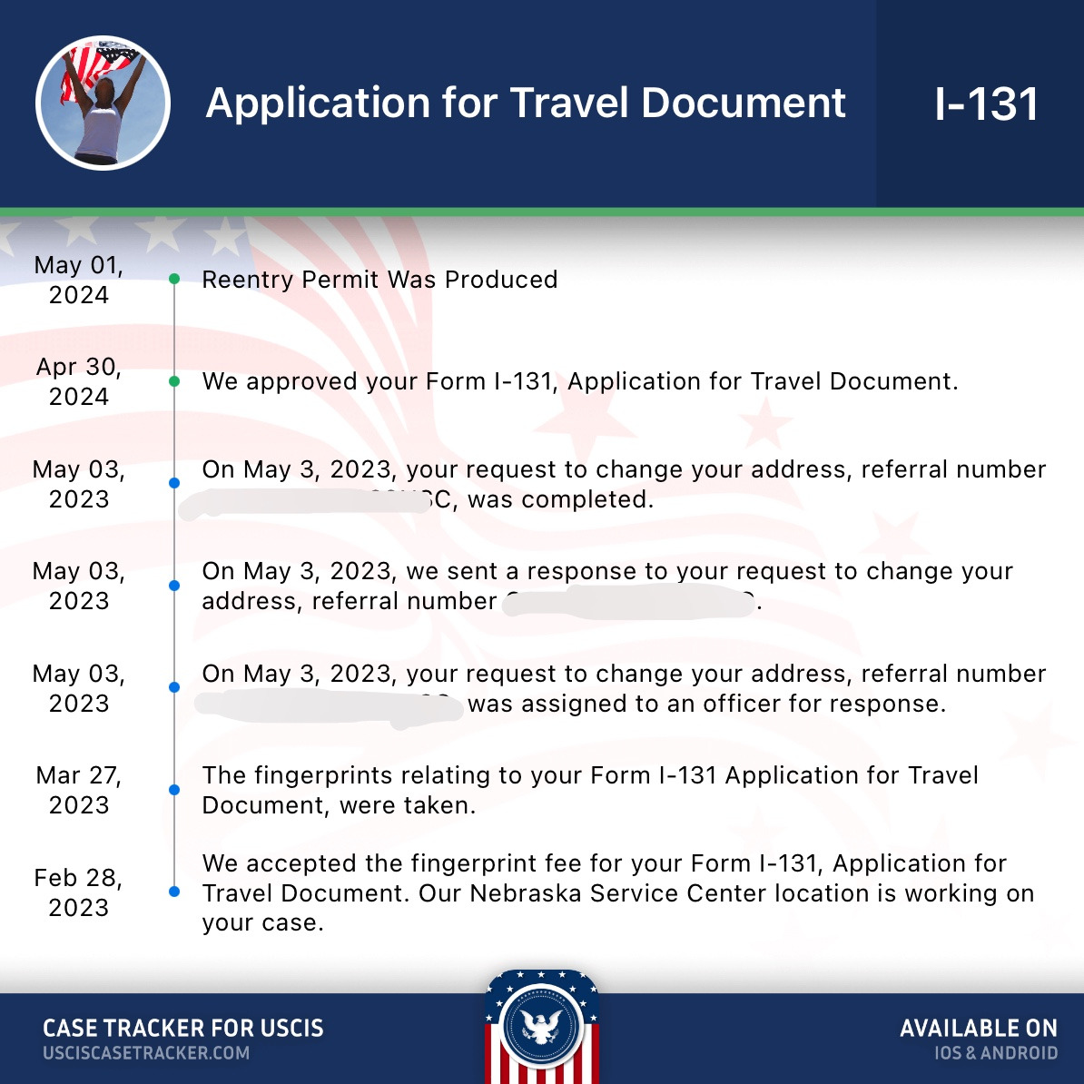미국 영주권자 re-entry permit (I-131, 리엔트리퍼밋, 재입국허가서) 셀프 신청하기