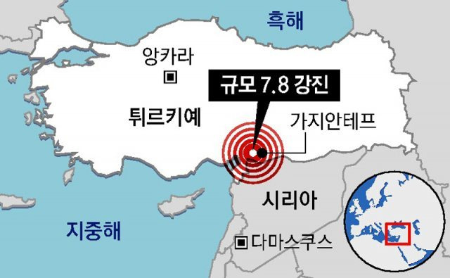 튀르키예 7.8과 7.5 강진이 연이어 발생, 지진 발생 이유는?