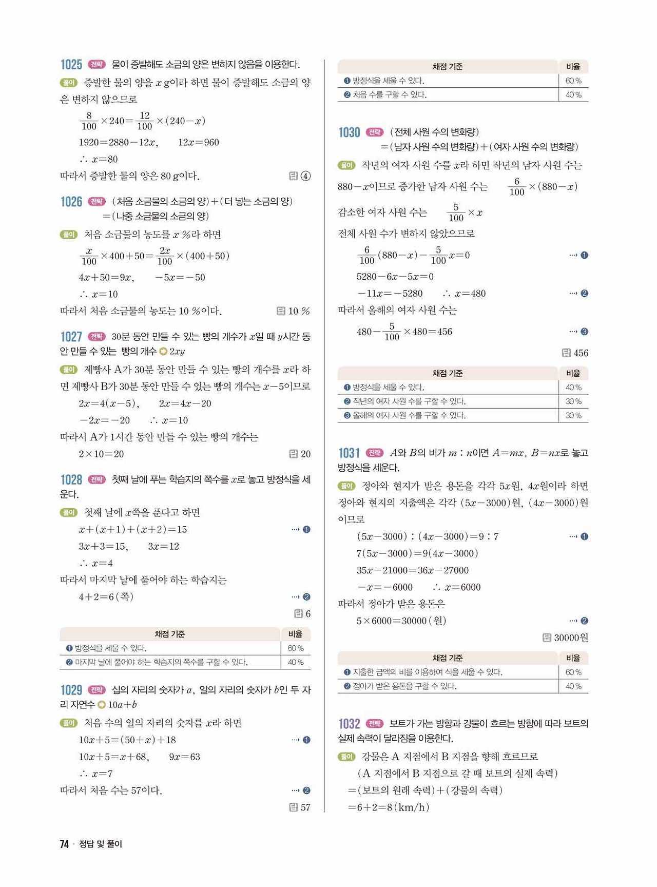 2025 최신개정 라이트쎈 라쎈 1 1 답지 해설 빠른답지 Pdf 다운로드 바로보는 사진답지 모바일최적화