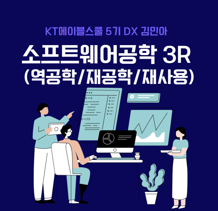 정보처리기사 실기 소프트웨어공학 3r 역공학재공학재사용