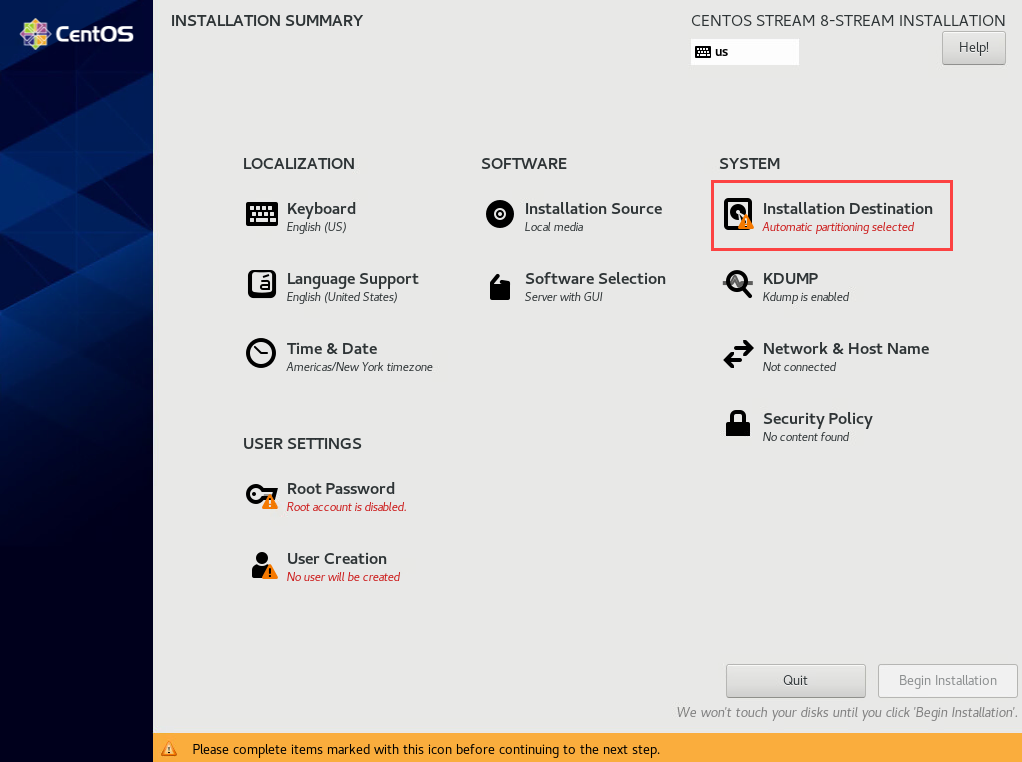 리눅스 CentOS 8 ISO 다운로드 및 설치 방법