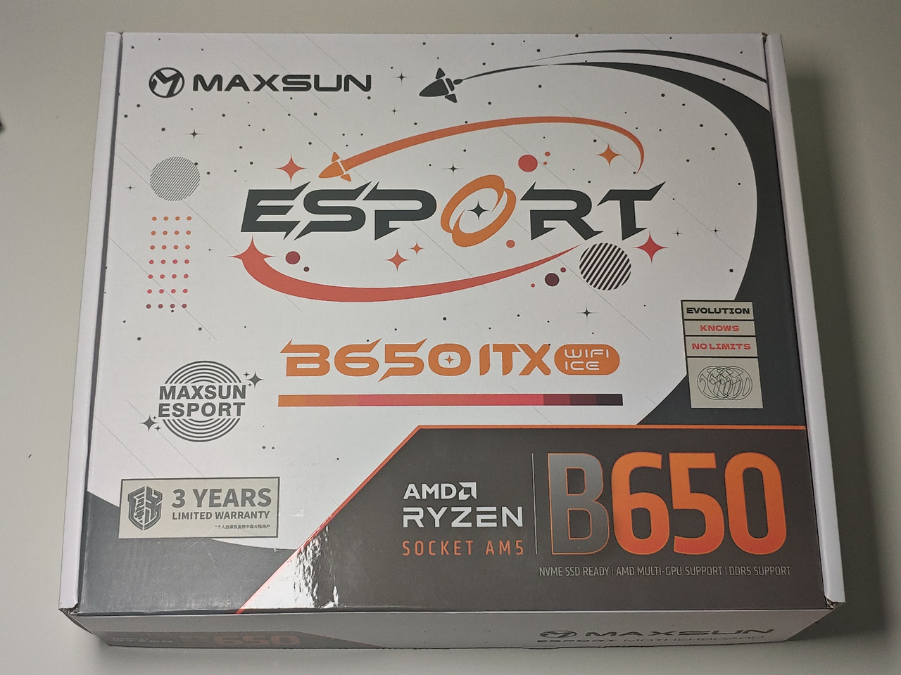 MAXSUN eSport B650ITX WIFI ICE