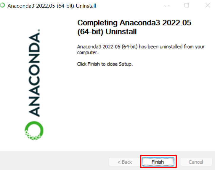 [Python] 아나콘다 (Anaconda) 설치 제거하기 설치 삭제