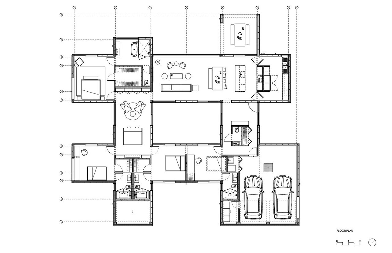 *사막위에 해시태그 Mork-Ulnes completes eight-sided Octothorpe House in Oregon ...