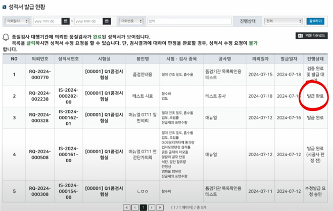 Csi건설공사 품질관리 종합정보시스템 진행절차 및 검토사항 벌칙조항 토배청의 일상