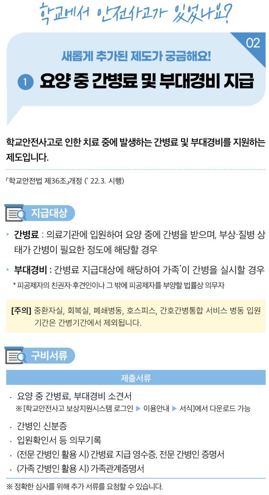 학교에서 다쳤을때 보상금 받는 절차 학교안전공제회와 실비보험 중복 가능