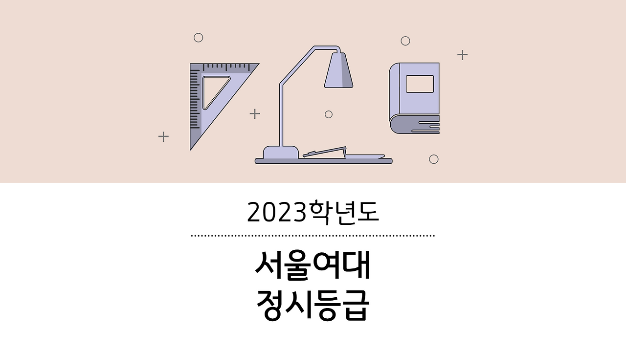 2023학년도 서울여자대학교 정시등급 미분때려