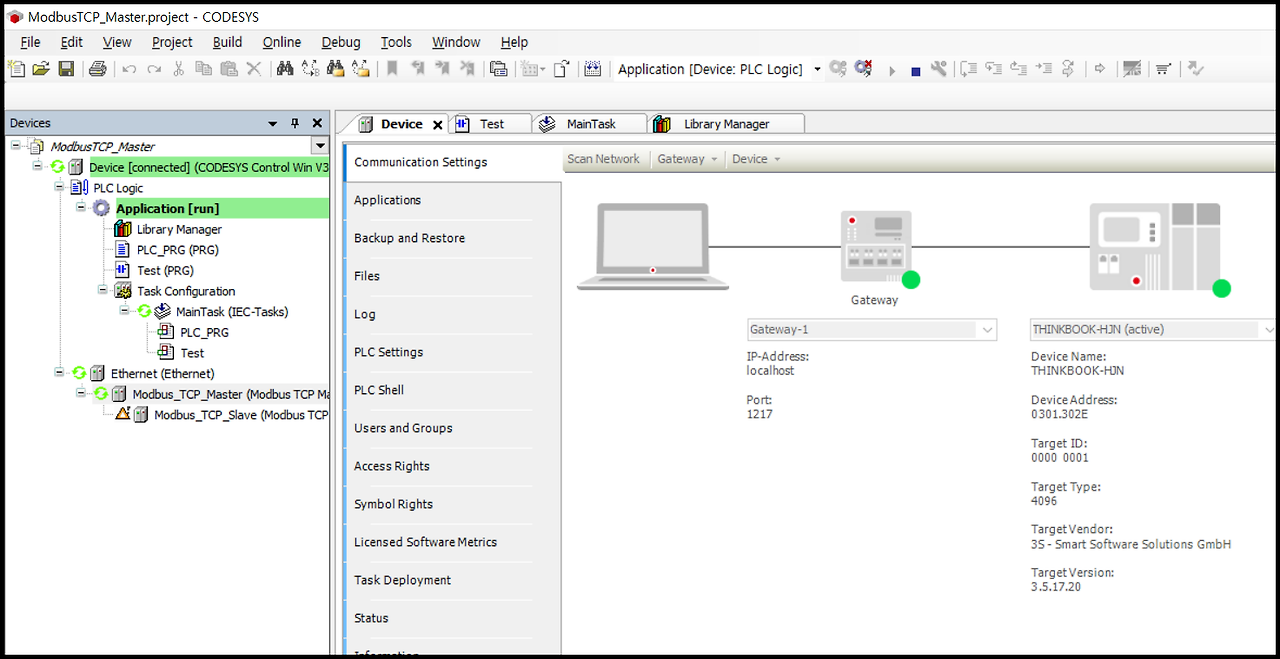 Codesys PLC 시뮬레이션 방법 2가지 (Codesys PLC Simulator)