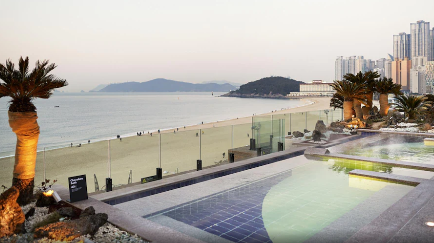 부산 파라다이스 씨메르 해운대 바다를 바라보며 온천을 즐길 수 있는 오션스파