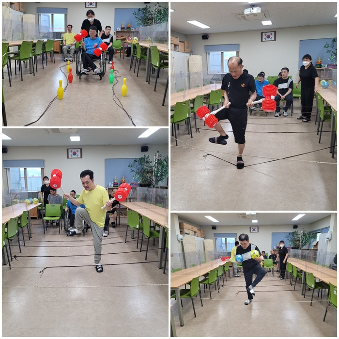 신체활동 프로그램을 진행하였습니다
