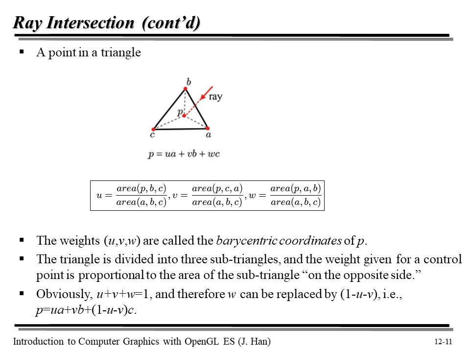 [OpenGL ES] 12강 : Object Picking, Ray Intersection, Bounding Volume, Arcball