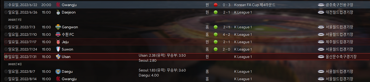 FM2023 - 축구감독 생존기 S1 (1)
