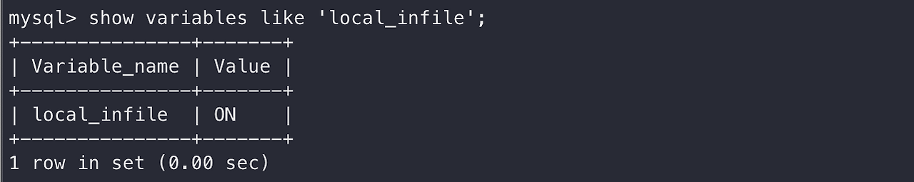 MySQL | load data infile ERROR