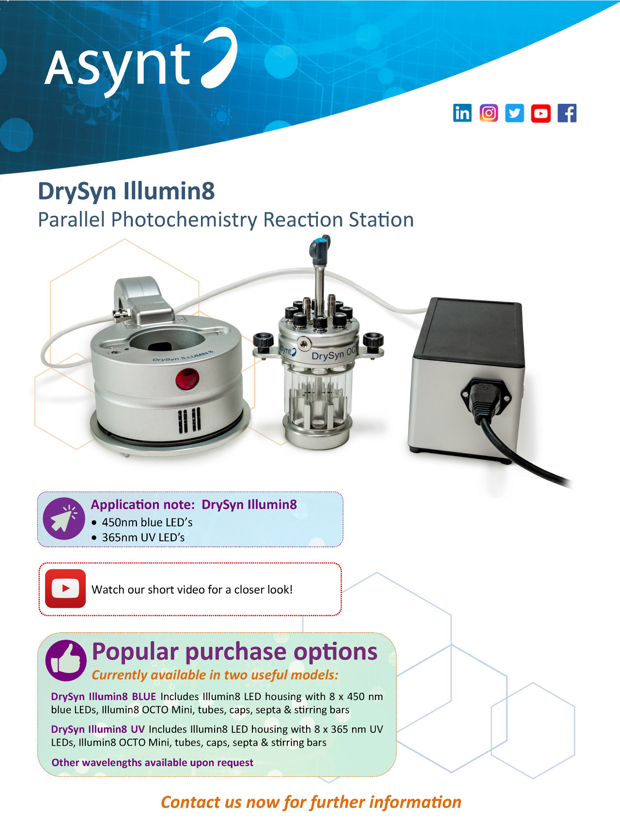 Illumin8 Parallel Photoreactor - 광화학 반응기