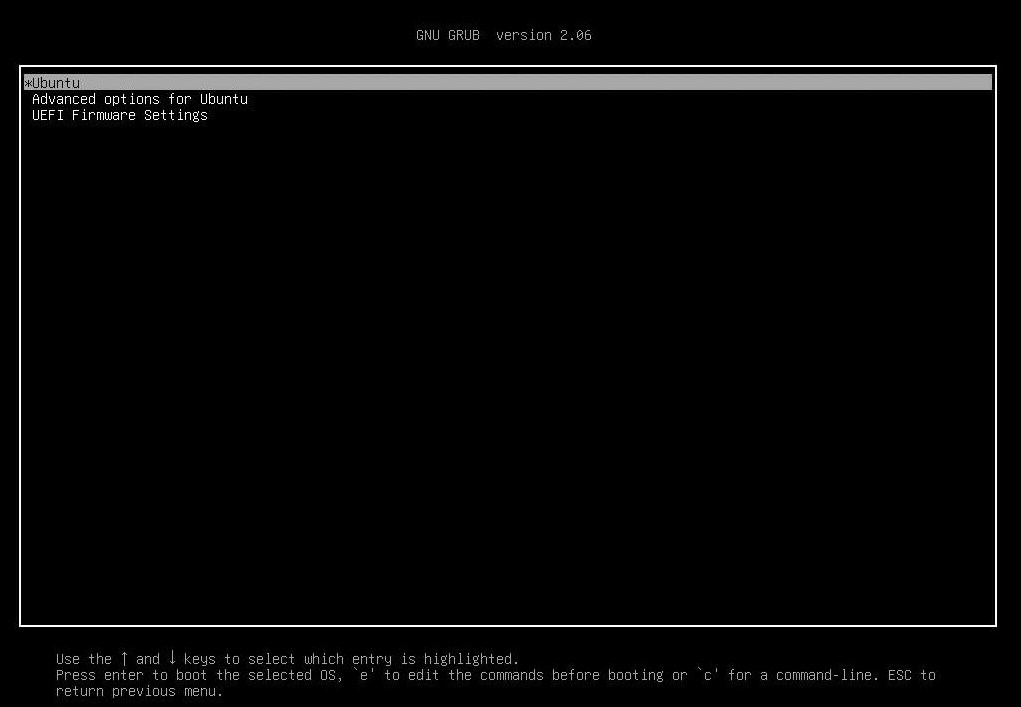 ubuntu 22.04 server 우분투 패스워드 초기화 passwd / grub / reset