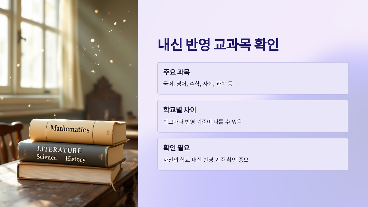 내신 등급 계산법 어렵지 않아요 😊