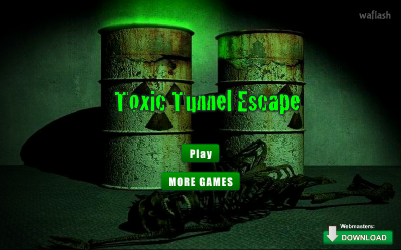 FreeRoomEscape - 톡식 터널 이스케이프 (Toxic Tunnel Escape) - 플래시게임 | 와플래시 게임 아카이브