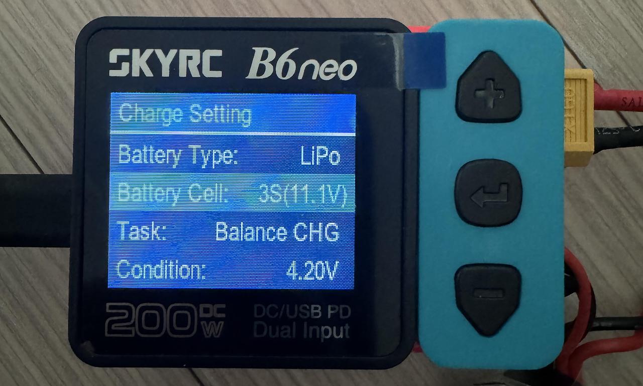 SkyRC B6 neo Charger 사용방법 리튬폴리머 리포배터리 충전법
