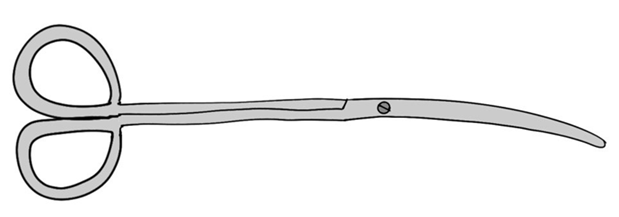 Iris scissor Metzenbaum scissor 수술기구