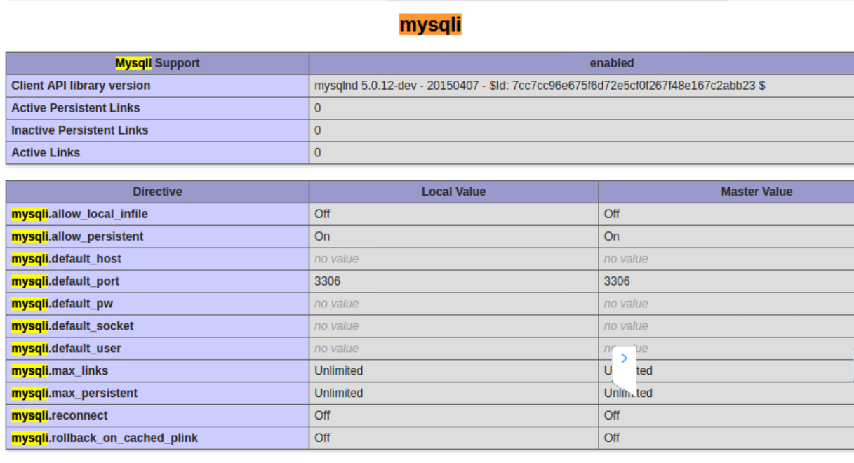 ubuntu) mysqli 모듈 추가 설치
