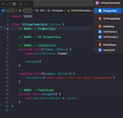 [iOS] 커스텀 뷰 만들기
