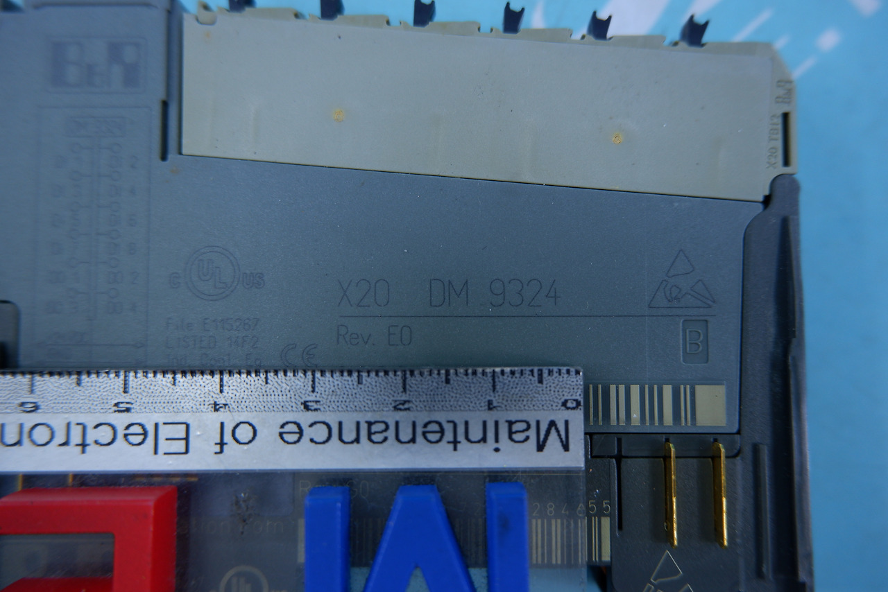 X20 DM 9324 [PLC] B&R 8 DIGITAL INPUT 4 DIGITAL OUTPUT MODULE X20 BM 11 ...