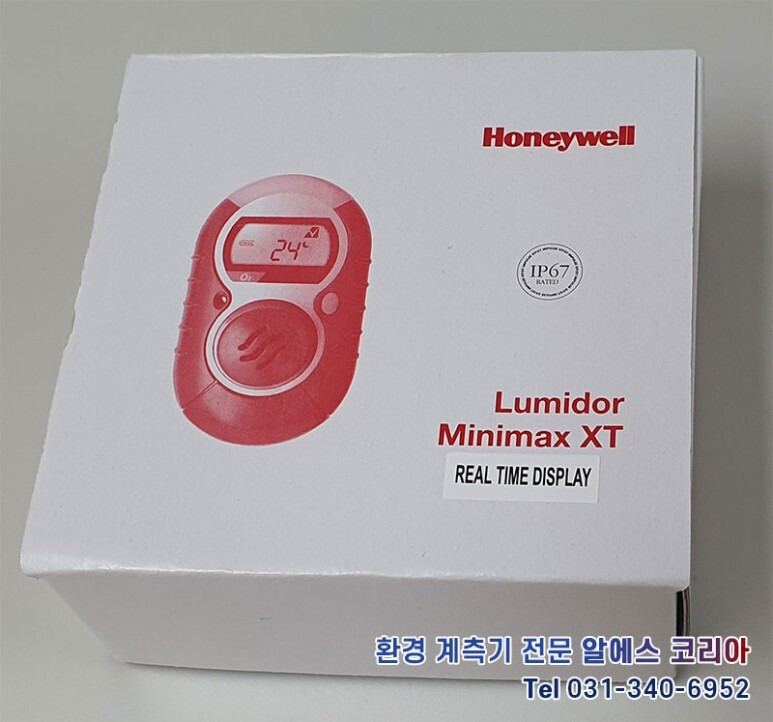 Honeywell 하니웰 Minimax Xt O2 휴대용 산소농도 측정기