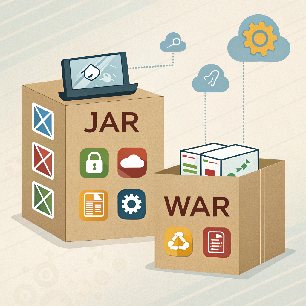 WAR와 JAR의 공통점 및 차이점, 그리고 사용 사례