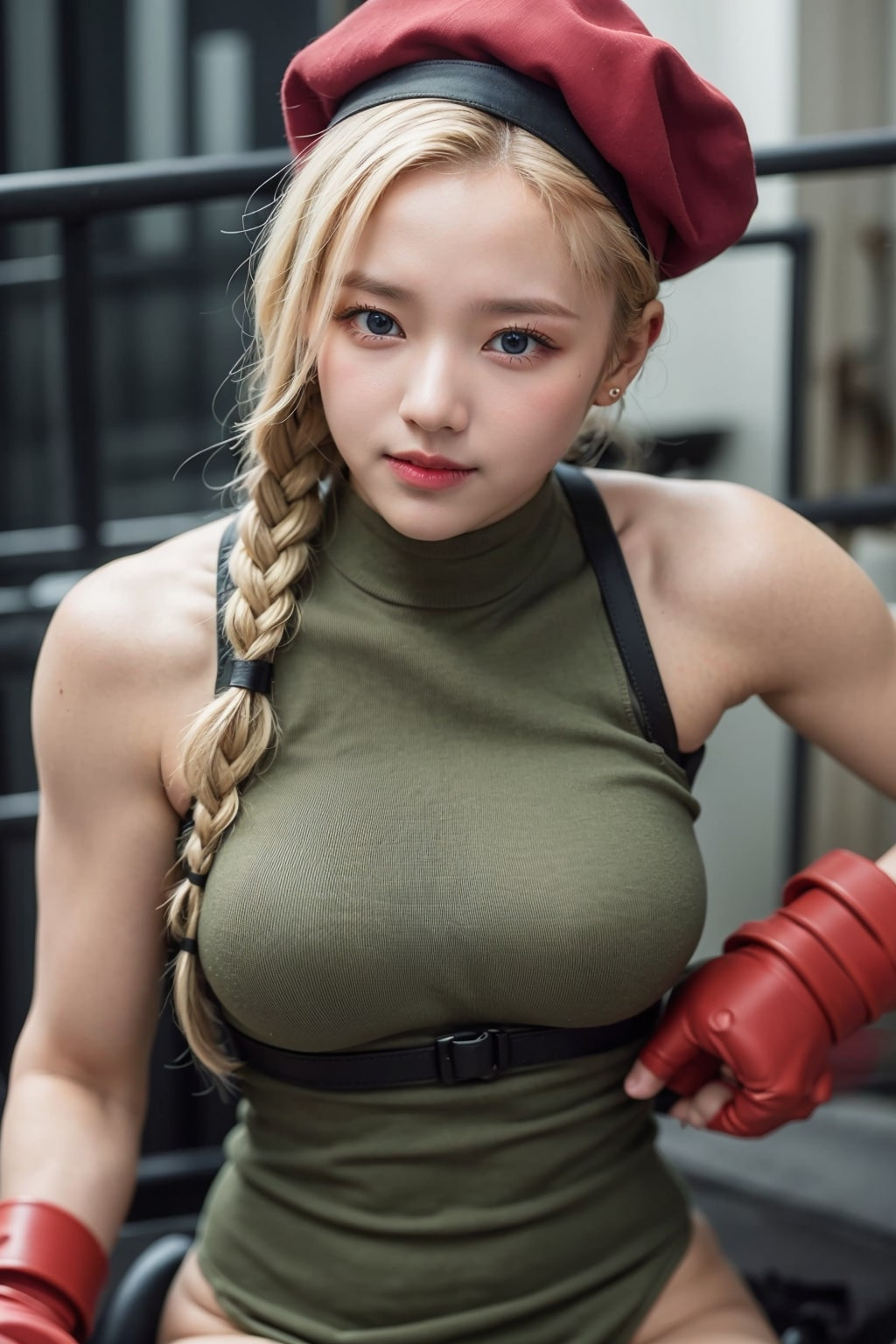 Ai로 생성한 스파5 캐미 화이트 실사화 이미지 생성하기 만들기