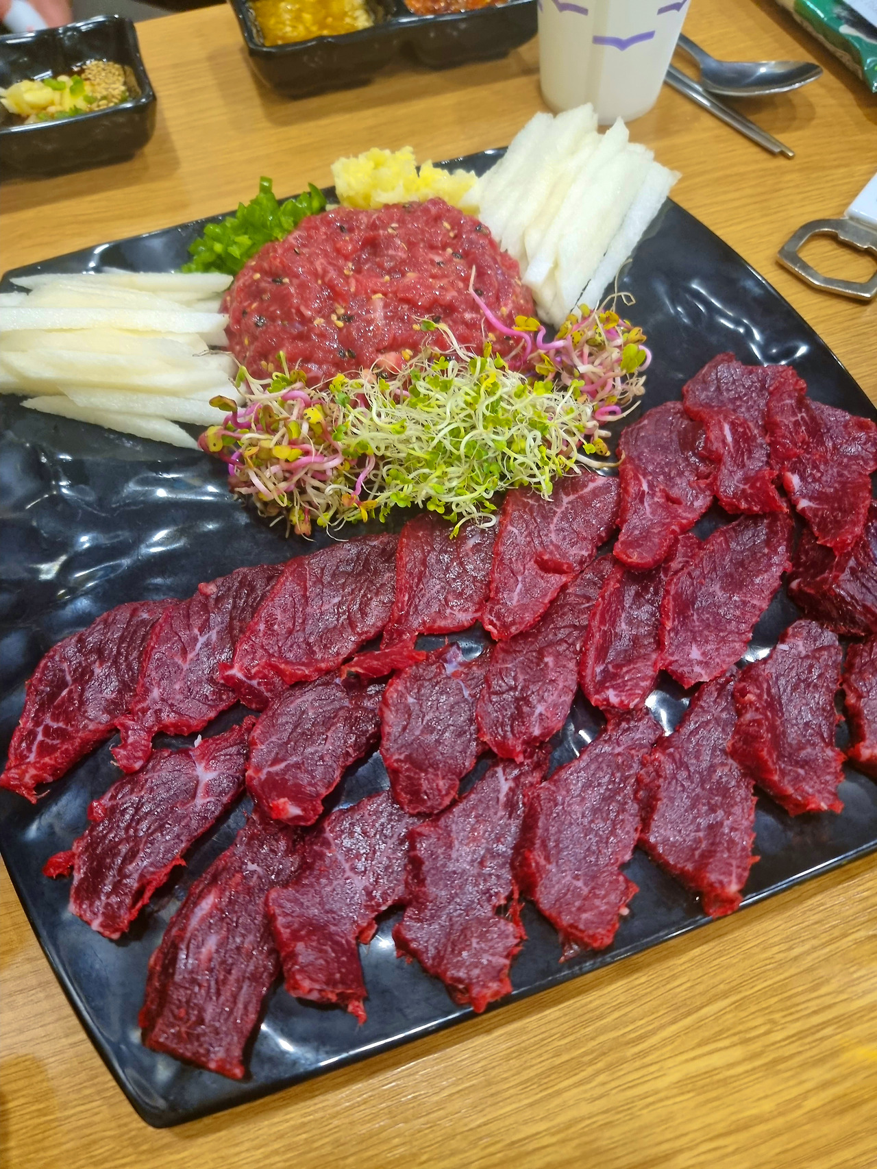 안동 옥동 뭉치 뭉티기 육회 레전드 맛집