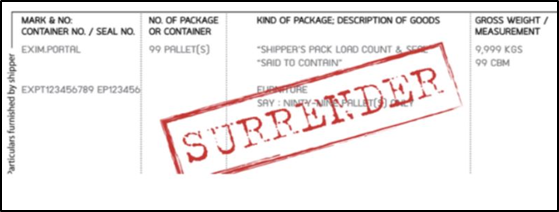 수입통관 절차 - BL (Orininal BL, Master BL, House BL, Surrender BL) 종류와 차이