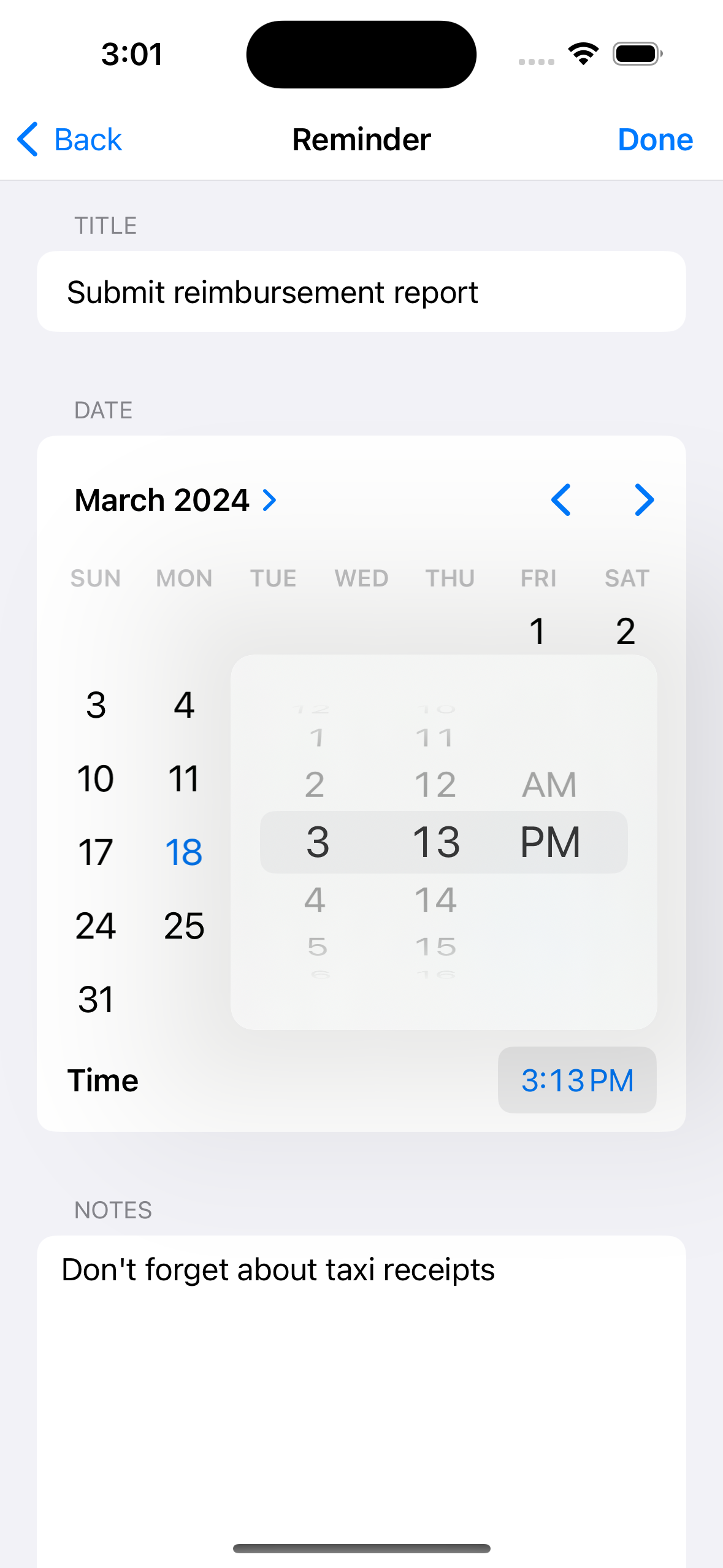 [iOS App Dev Tutorials] Reminder(35) — 관슨의 개발일지