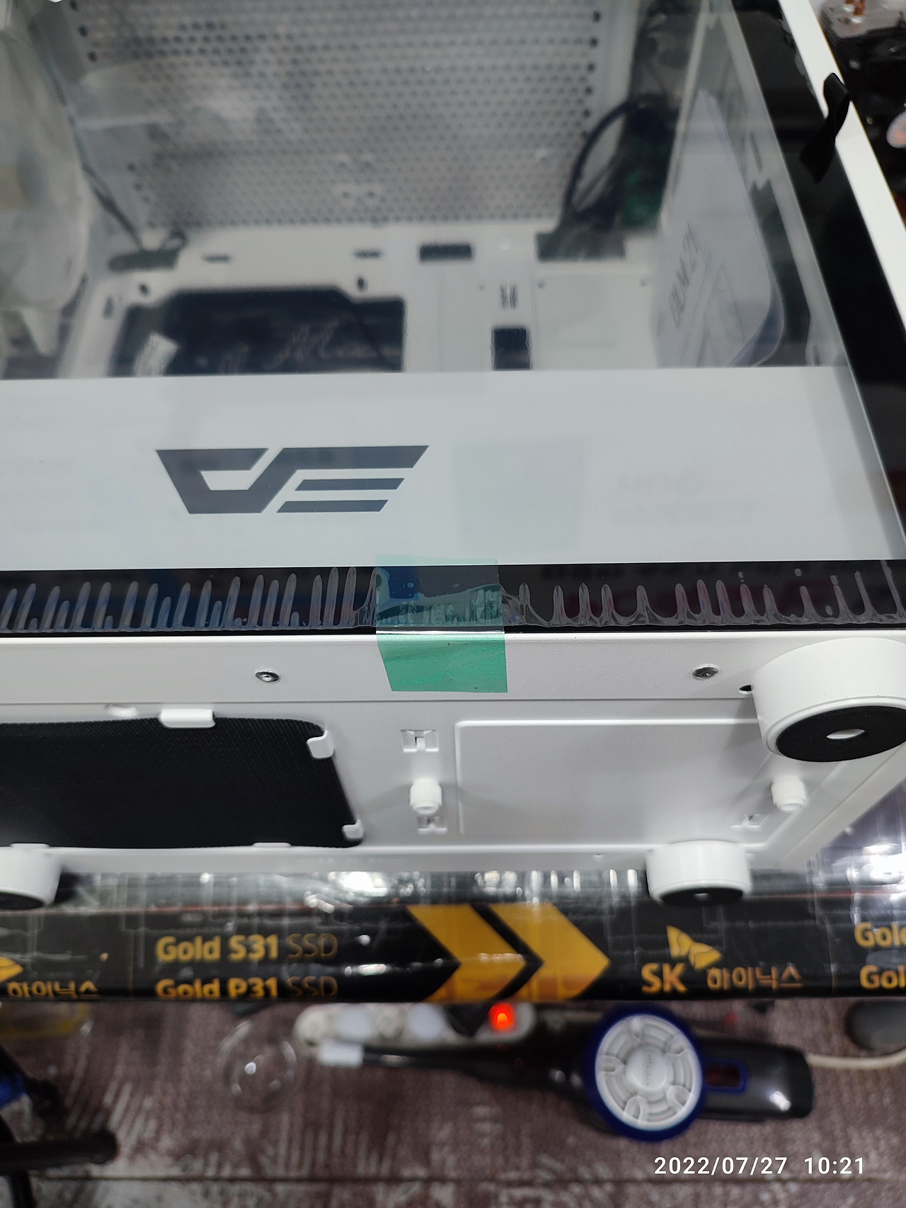 다크플래쉬 Dlm 21 Rgb 선정리 및 팬 전원 연결 방법
