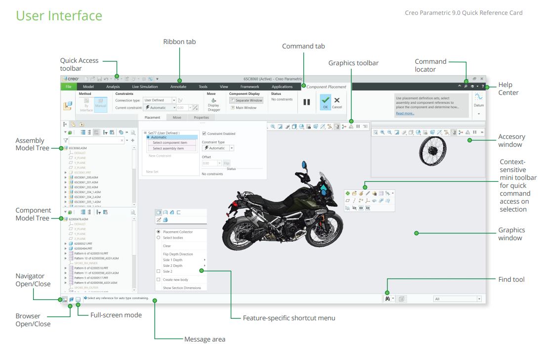 Creo9 Quick Reference Card