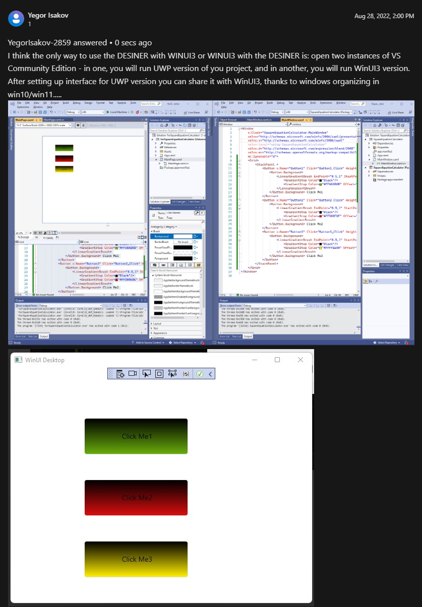WinUI 3 란 무엇일까? (리유니언 프로젝트 / Windows 앱 SDK ) — Cyp Software Blog