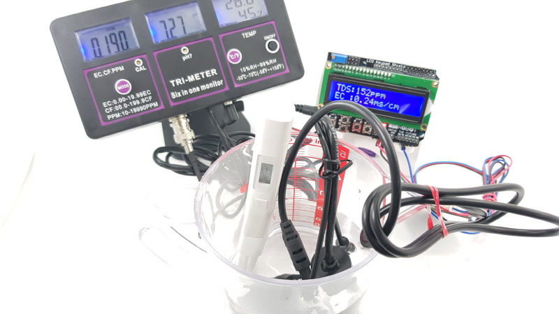 [아두이노][센서] SEN0244 물의 품질을 한눈에! TDS 센서로 수질 측정하기