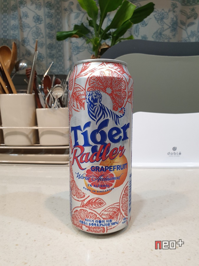 [주류 228][캔-500ml] 타이거 라들러 자몽(TIGER RADLER GRAPEFRUIT)