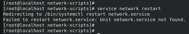 Rocky Linux Network service not found 해결 방법