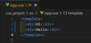 [ vue.js ] The template root requires exactly one element. 에러 — 누리
