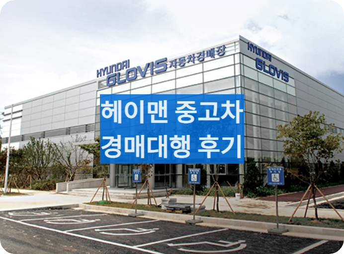 현대차 글로비스 중고차 경매로 구입하는 방법 후기헤이맨 경매대행 비용