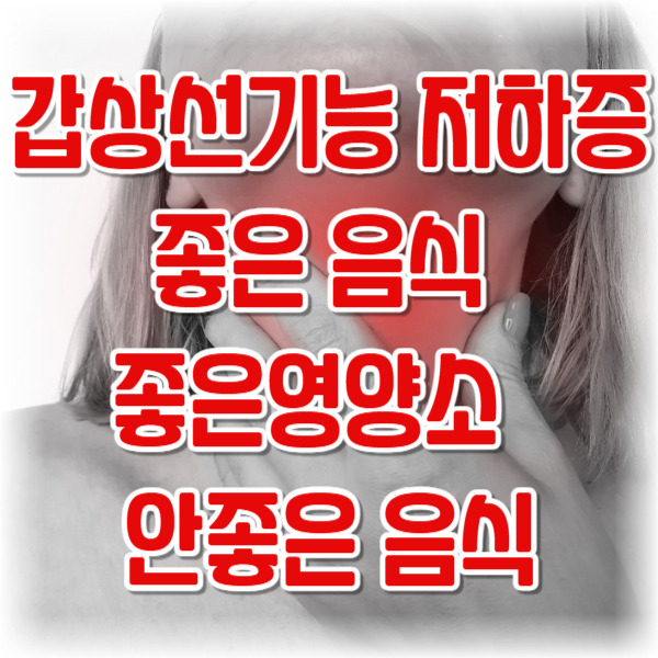 갑상선기능 저하증에 좋은 음식 좋은영양소 안좋은 음식 쥬니트리