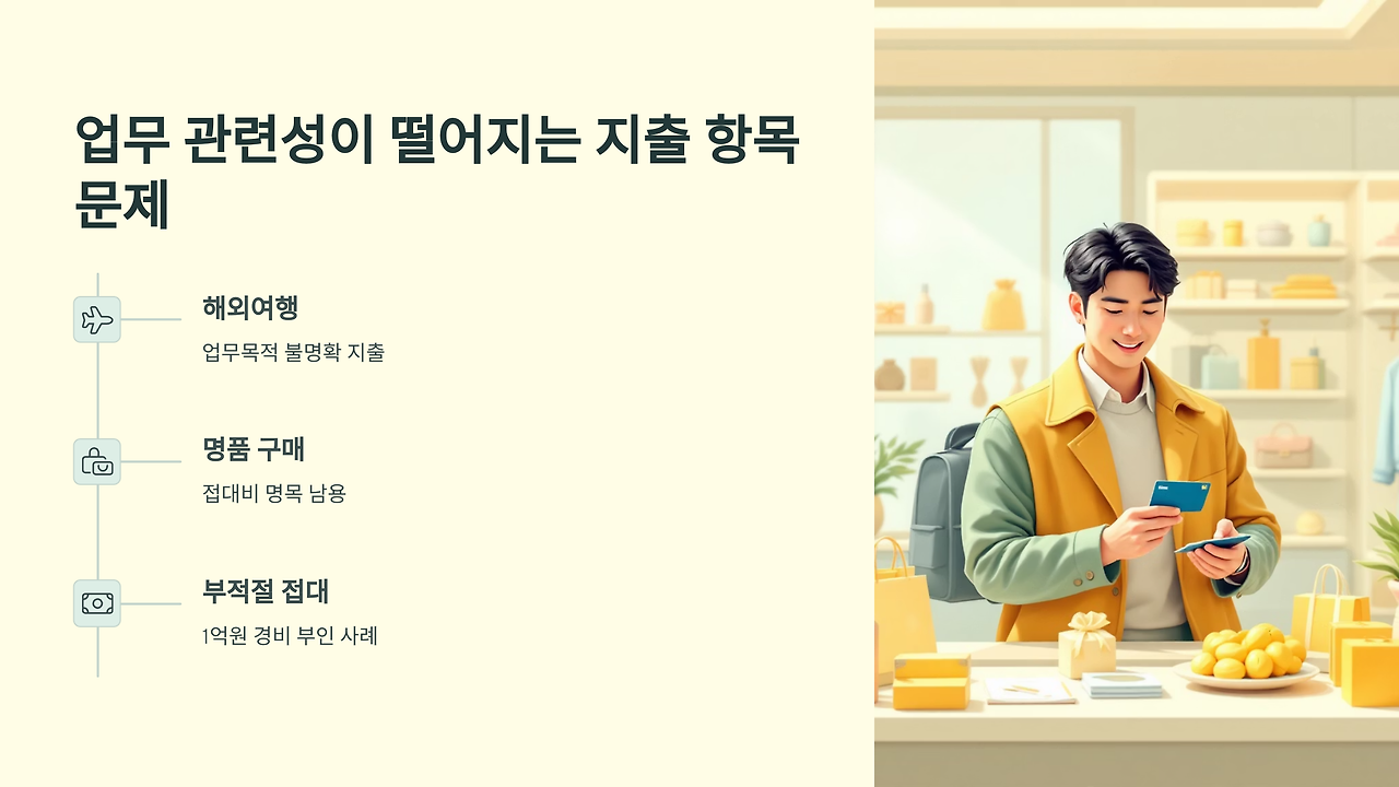 종소세 경비처리 잘못된 예시 모음｜인정 안 되는 항목들 총정리