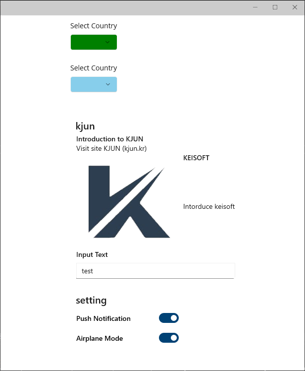 kjun.kr (kjcoder.tistory.com) :: [.NET MAUI] TableView 사용하기