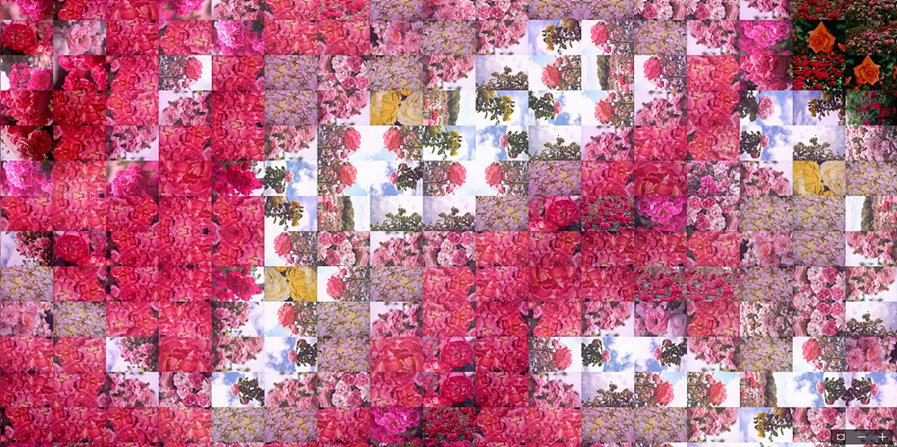 모자이크 사진 만들기, AndreaMosaic 사용법, 수 많은 이미지 타일 이용하여 사진 모자이크 처리