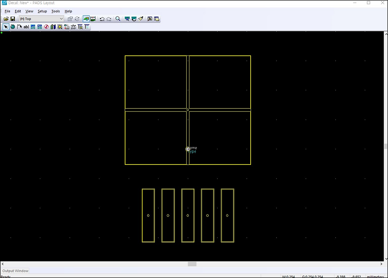 [PADS 초보 탈출]PADS pad 와 다른 형태의 paste mask 만들기.