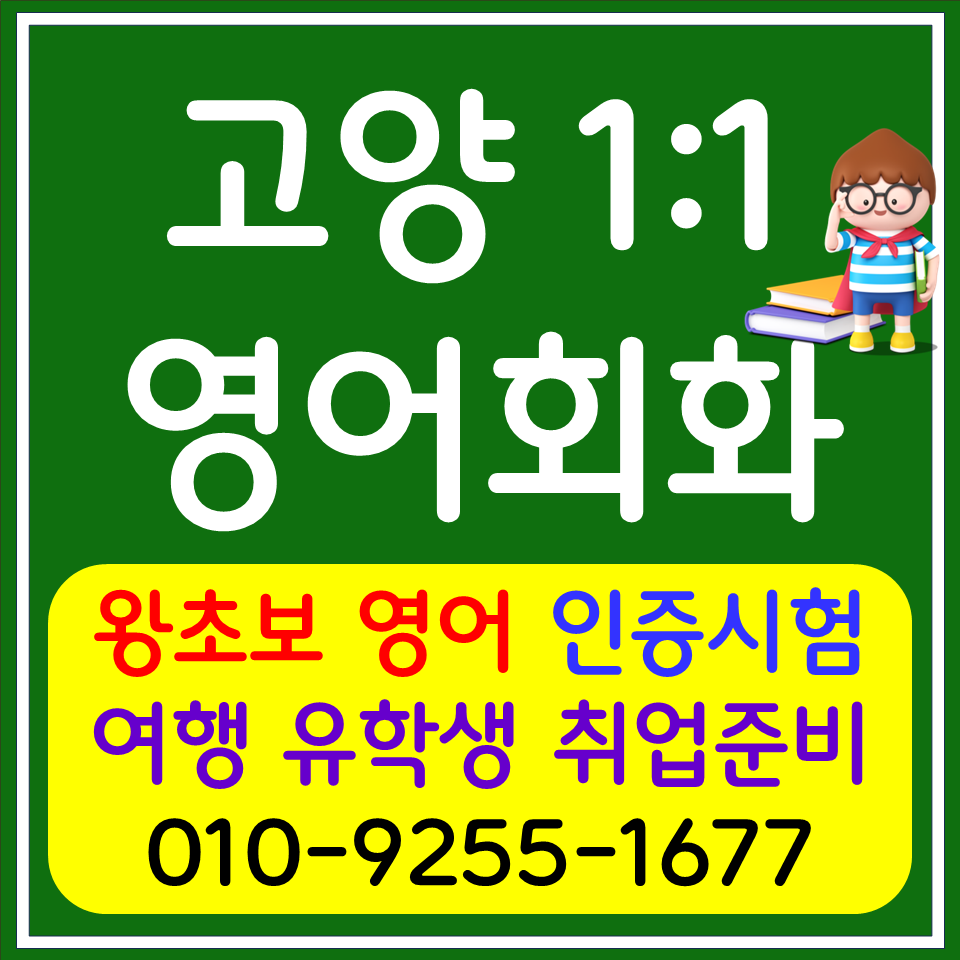 일산서구 직장인영어과외 일산동구 아이엘츠 오픽 토익 스피킹 성인영어 기초 영어회화 배우기