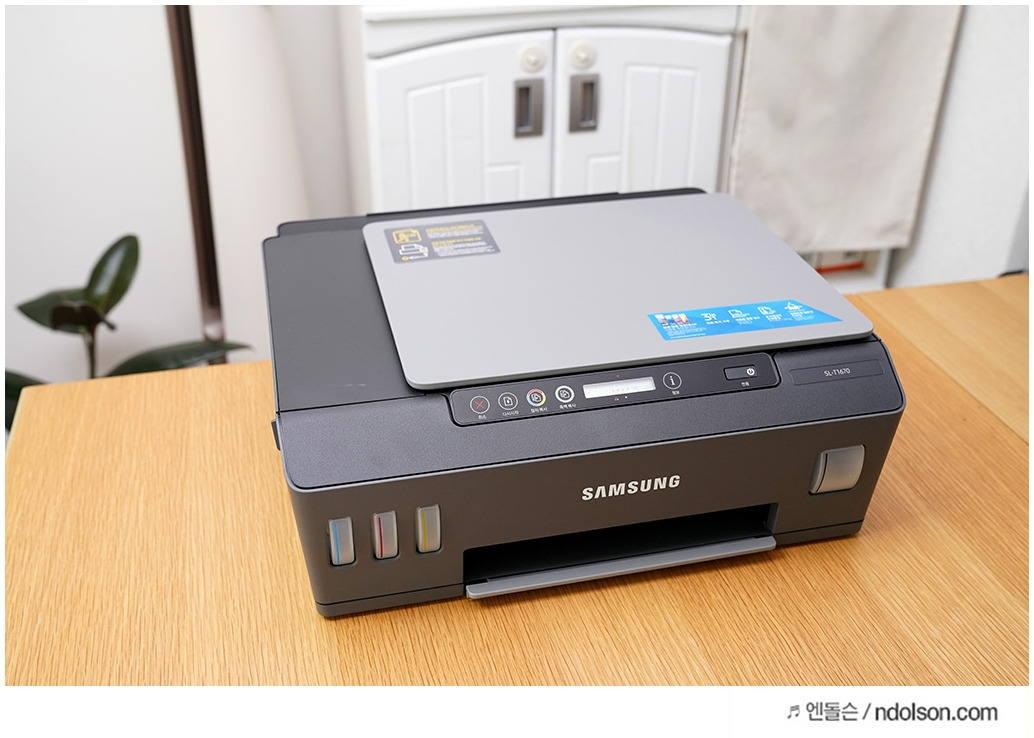 무한잉크 가능한 삼성 잉크젯플러스s 프린터 Sl T1670 추천 소호족을 위한 복사 스캔 인쇄까지