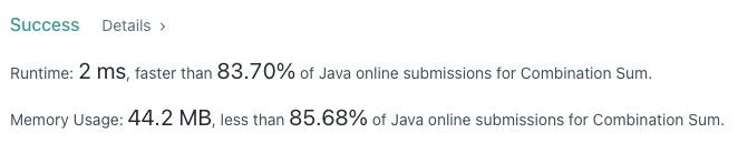 LeetCode 39. Combination Sum - JAVA — IT SQUARE